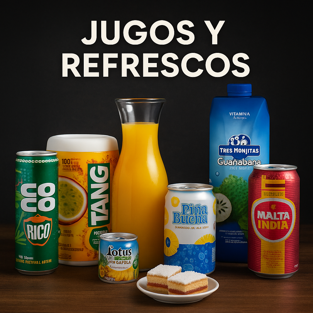 Jugos y refrescos – Puerto Rico Market